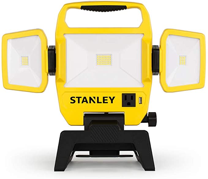 Get 25% off Stanley 5000-Lumen LED Work Light with Stand Provides Ample ...